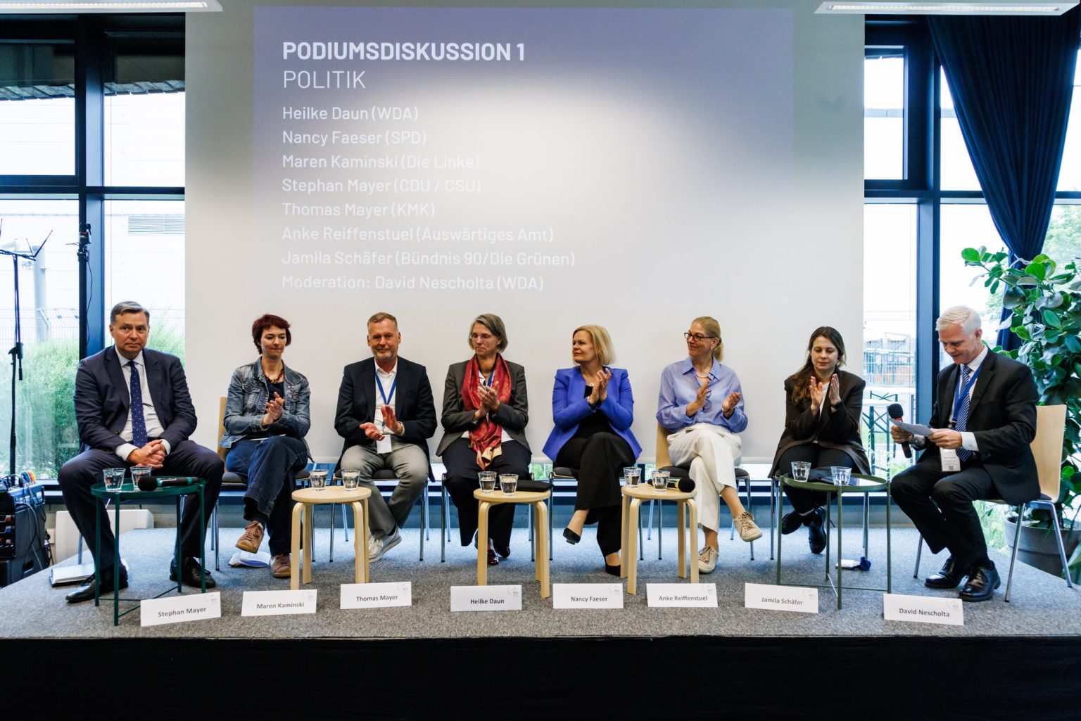Der Vorstand des VDLiA auf dem WDA-Symposium in Berlin am 22. Mai 2026 ...